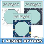 Space Shape Posters | Confetti & Creativity