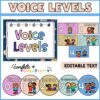 Space Voice Levels Display | Confetti & Creativity