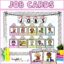 Farmhouse Floral Primary Job Cards | Confetti & Creativity