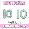 Farmhouse Floral Skip Counting Numbers | Confetti & Creativity