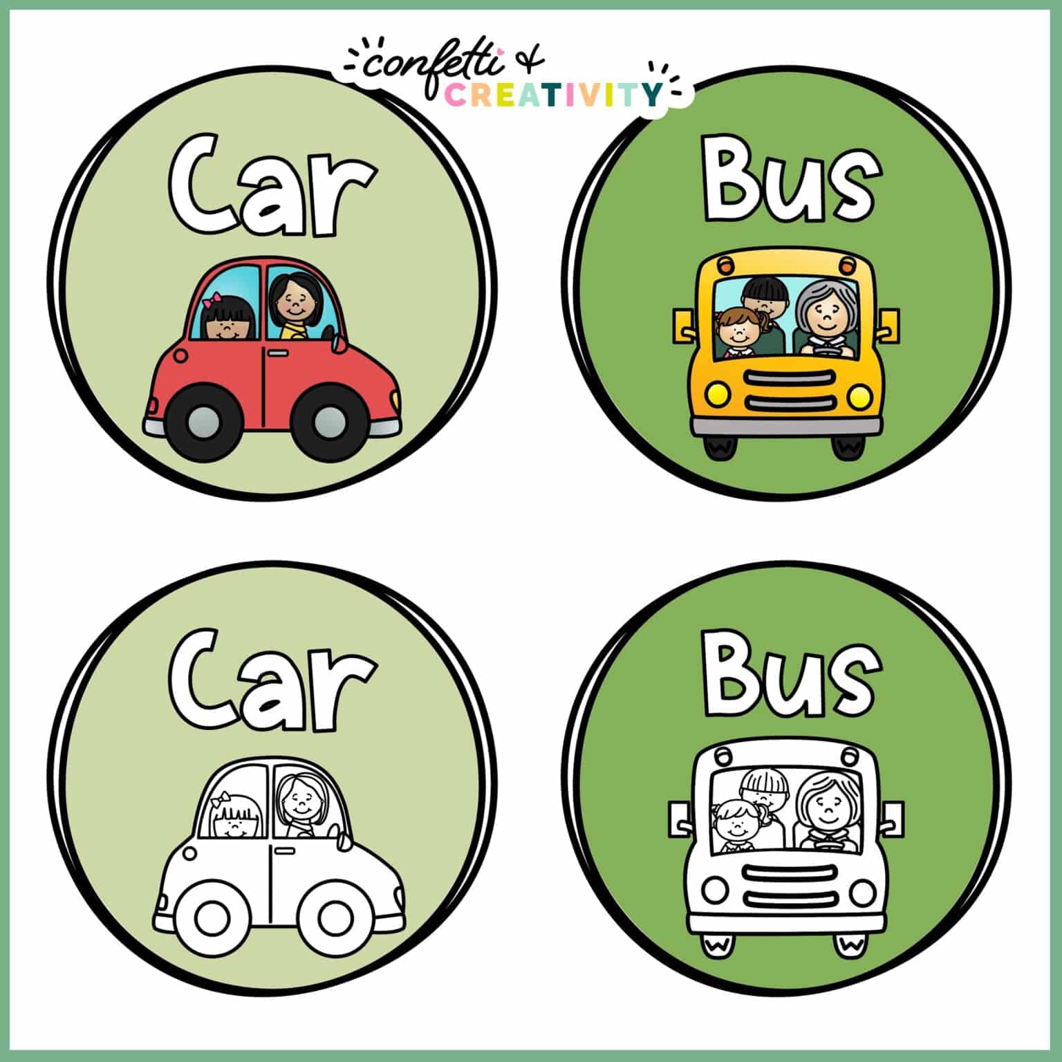 Nature How We Get Home Posters | Confetti & Creativity