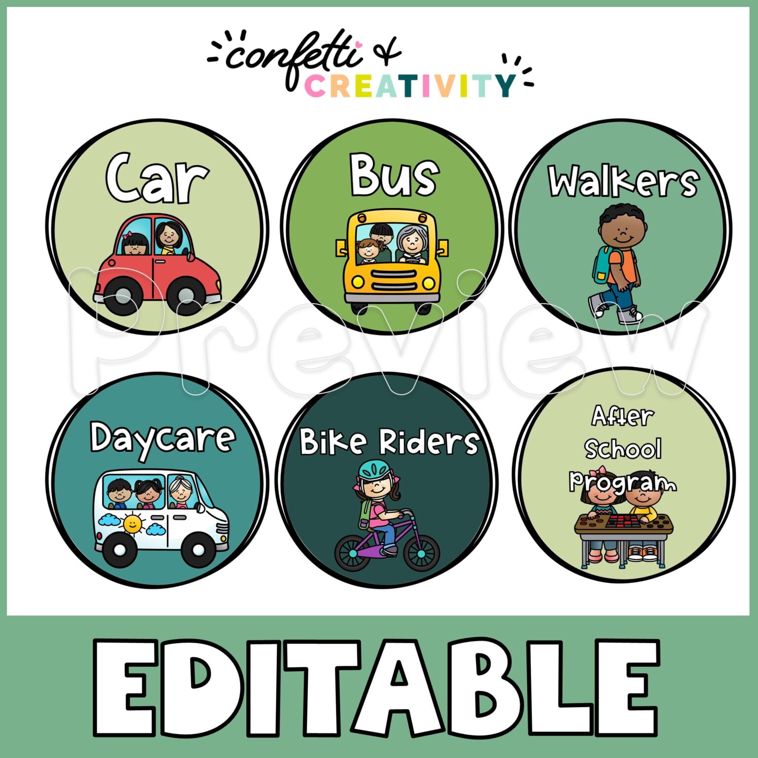 Nature How We Get Home Posters | Confetti & Creativity