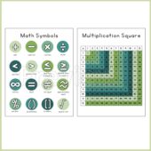 Nature Math Posters | Confetti & Creativity