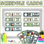 Nature Primary Schedule Cards | Confetti & Creativity