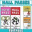 Bright Vintage Hall Passes | Confetti & Creativity