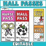Bright Vintage Hall Passes | Confetti & Creativity