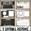 Modern Farmhouse Google Slides Templates | Distance Learning | Confetti ...