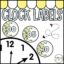 Lemon Clock Labels | Confetti & Creativity