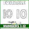 Modern Farmhouse Skip Counting Numbers | Confetti & Creativity