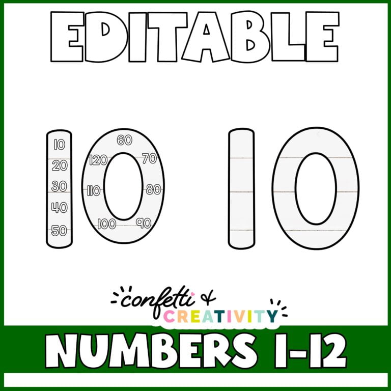 Modern Farmhouse Skip Counting Numbers | Confetti & Creativity