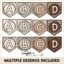 Neutral Alphabet Banner | Confetti & Creativity