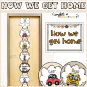 Neutral How We Get Home Posters | Confetti & Creativity