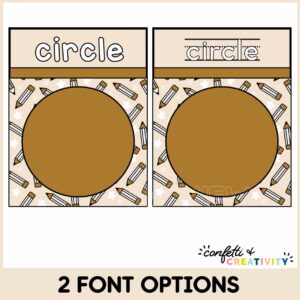 Neutral Shape Posters | Confetti & Creativity