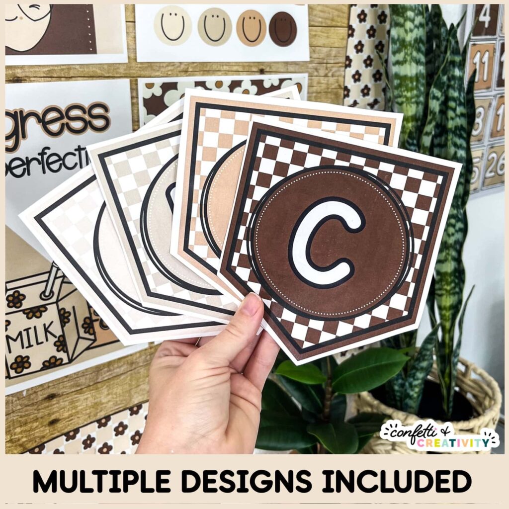 Neutral Welcome Banner | Confetti & Creativity