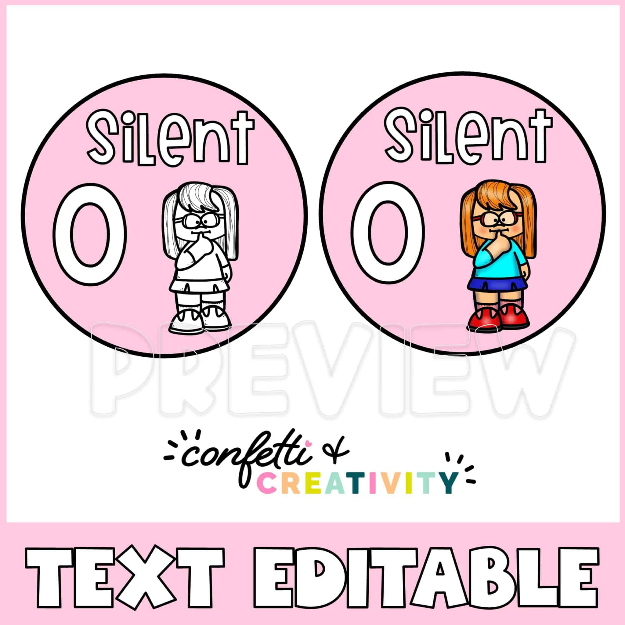 Pastel Voice Levels Display | Confetti & Creativity