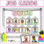 Pastel Primary Job Cards | Confetti & Creativity