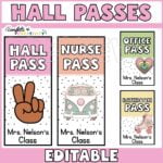 Retro Hall Passes | Confetti & Creativity