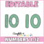 Retro Skip Counting Numbers | Confetti & Creativity
