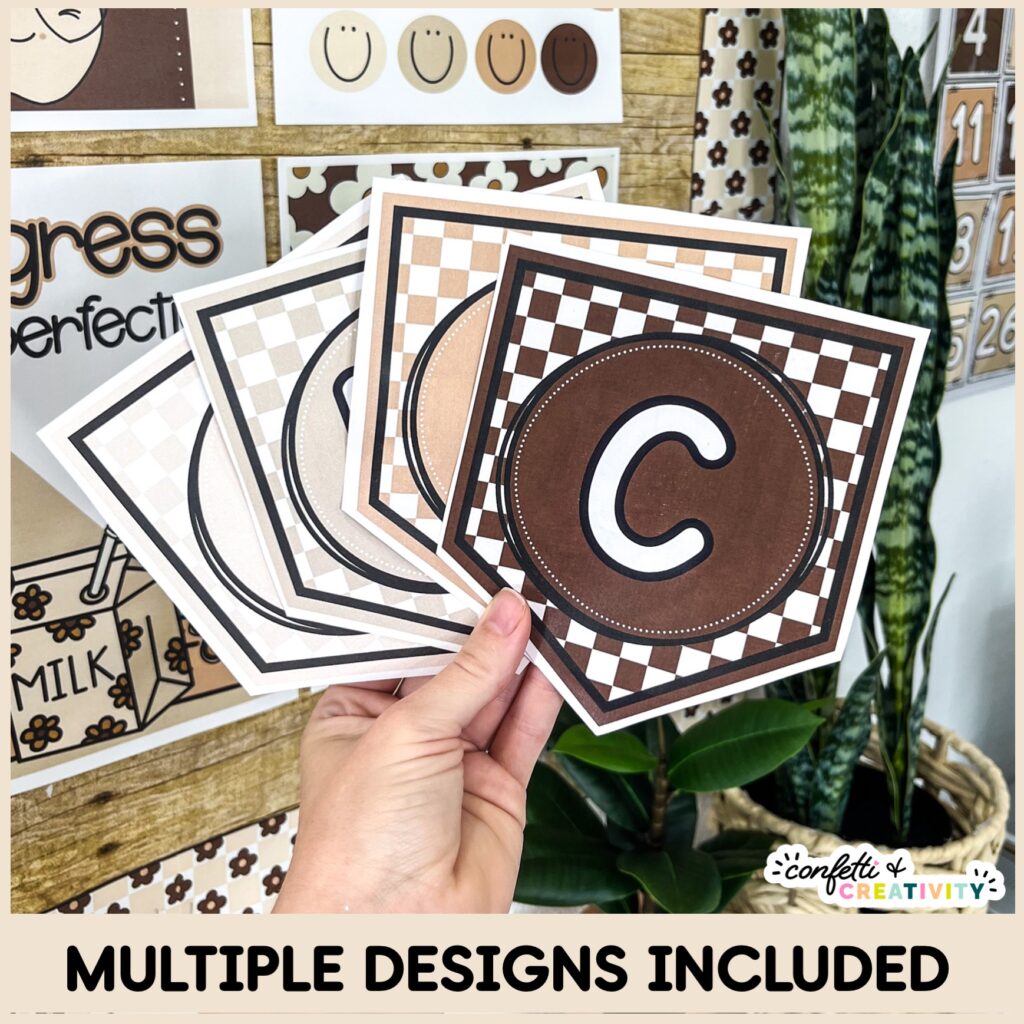 Neutral Welcome Banner | Confetti & Creativity