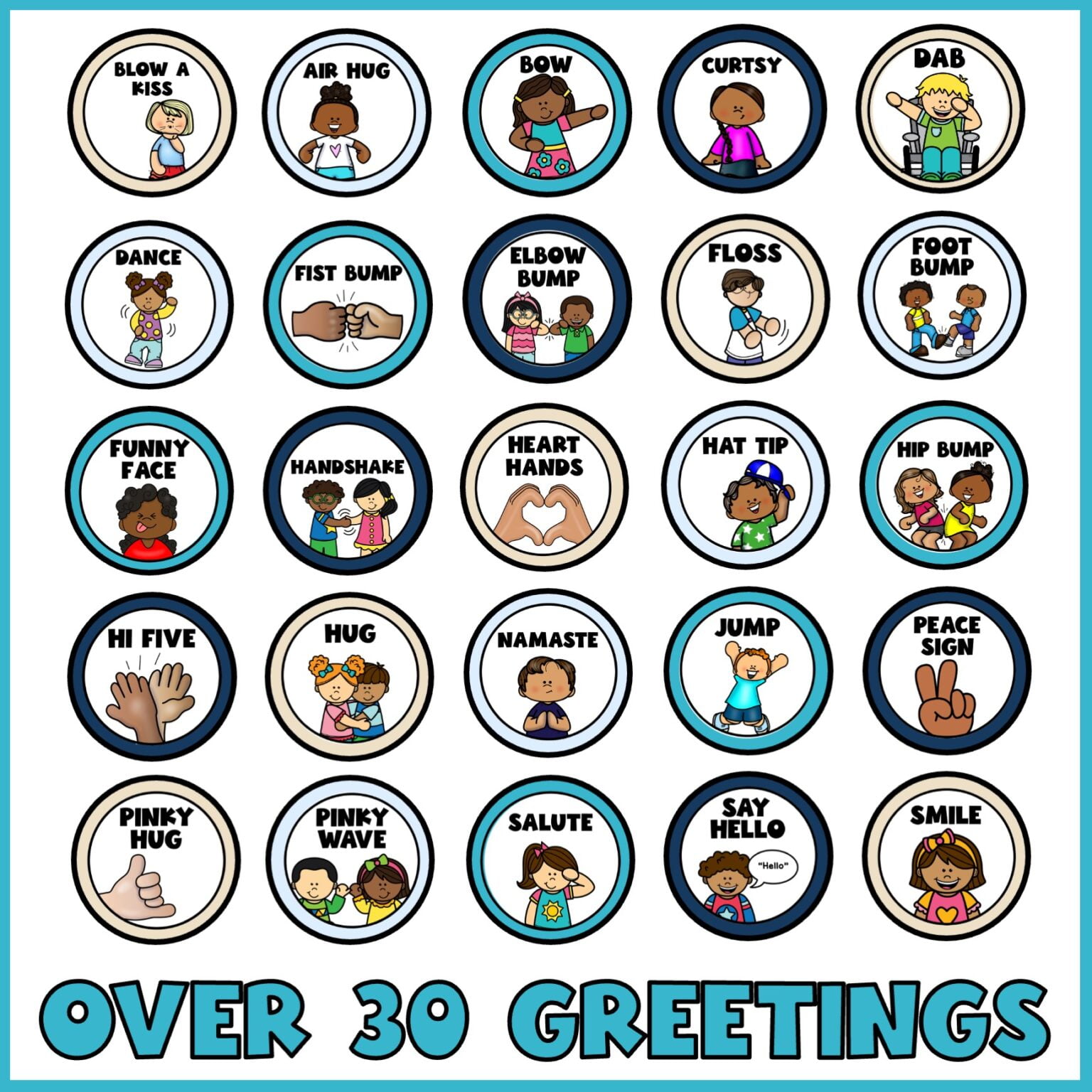 Ocean Greeting Signs | Confetti & Creativity