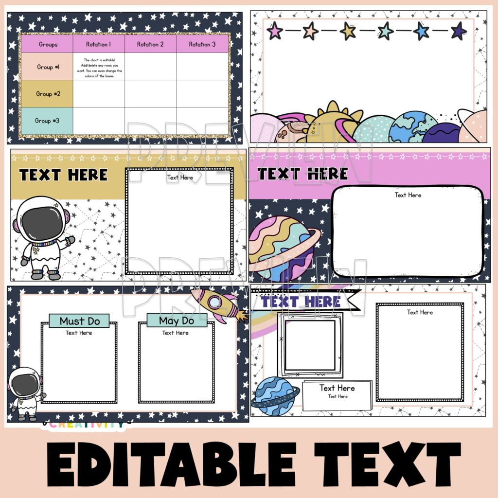 Space Google Slides Templates | Distance Learning | Confetti & Creativity