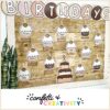 Neutral Birthday Display | Confetti & Creativity