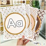 Neutral Alphabet Posters | Confetti & Creativity