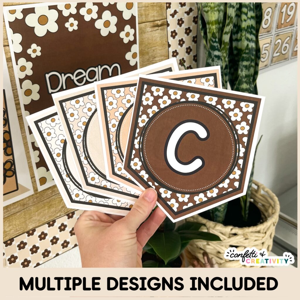 Neutral Welcome Banner | Confetti & Creativity