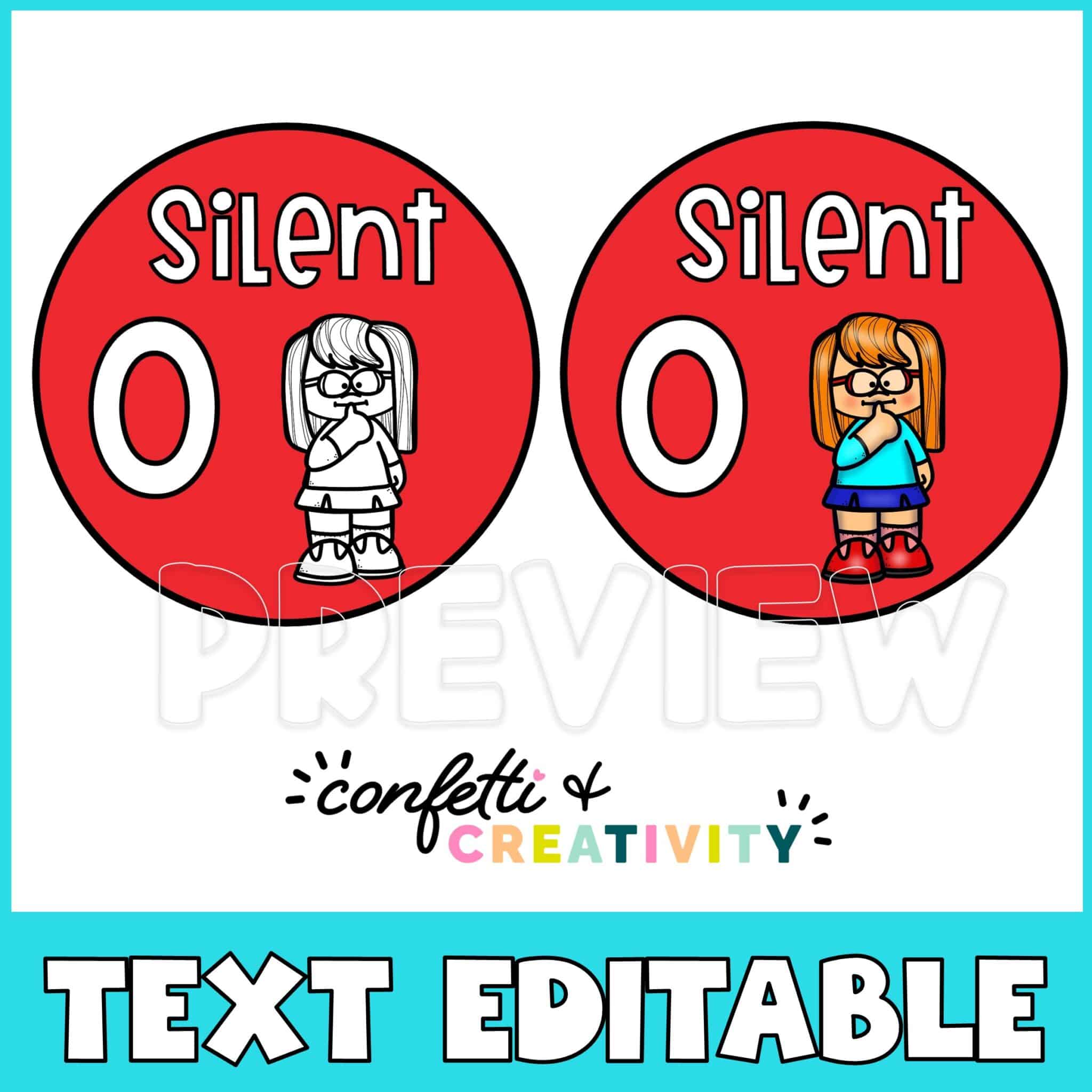 Watercolor Voice Levels Display | Confetti & Creativity