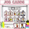Boho Neutral Primary Job Cards | Confetti & Creativity