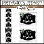Neutral Behavior Chart | Confetti & Creativity