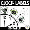 Lemon Clock Labels | Confetti & Creativity