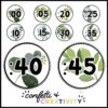 Farmhouse Clock Labels | Confetti & Creativity