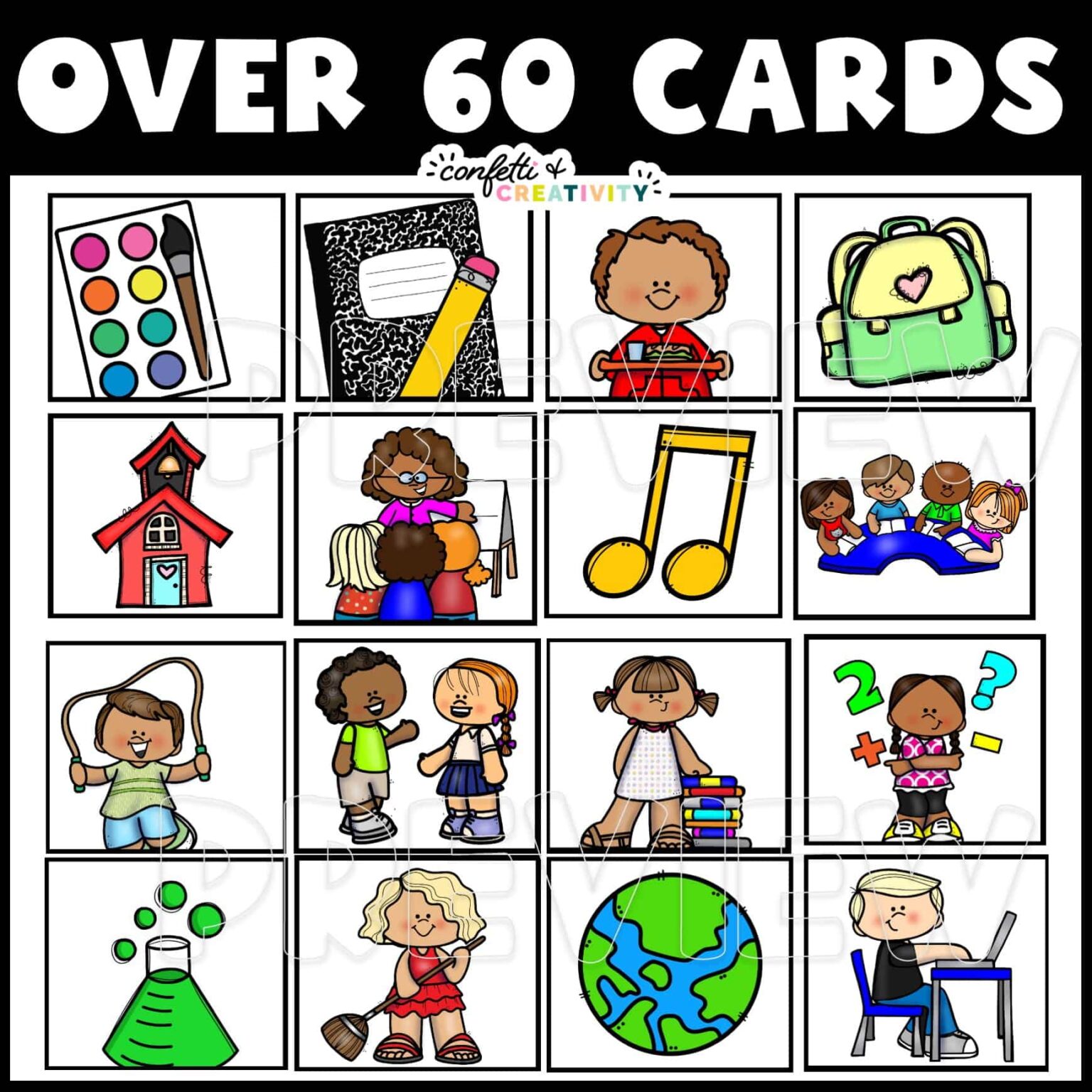 Farmhouse Primary Schedule Cards | Confetti & Creativity