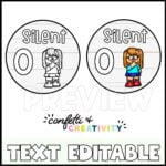 Farmhouse Voice Levels Display | Confetti & Creativity