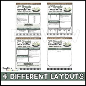 Farmhouse Newsletter Templates | Confetti & Creativity