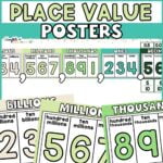 Tropical Place Value Posters | Confetti & Creativity