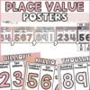 Boho Neutral Place Value Posters | Confetti & Creativity