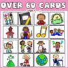 Bold Brights Primary Schedule Cards | Confetti & Creativity