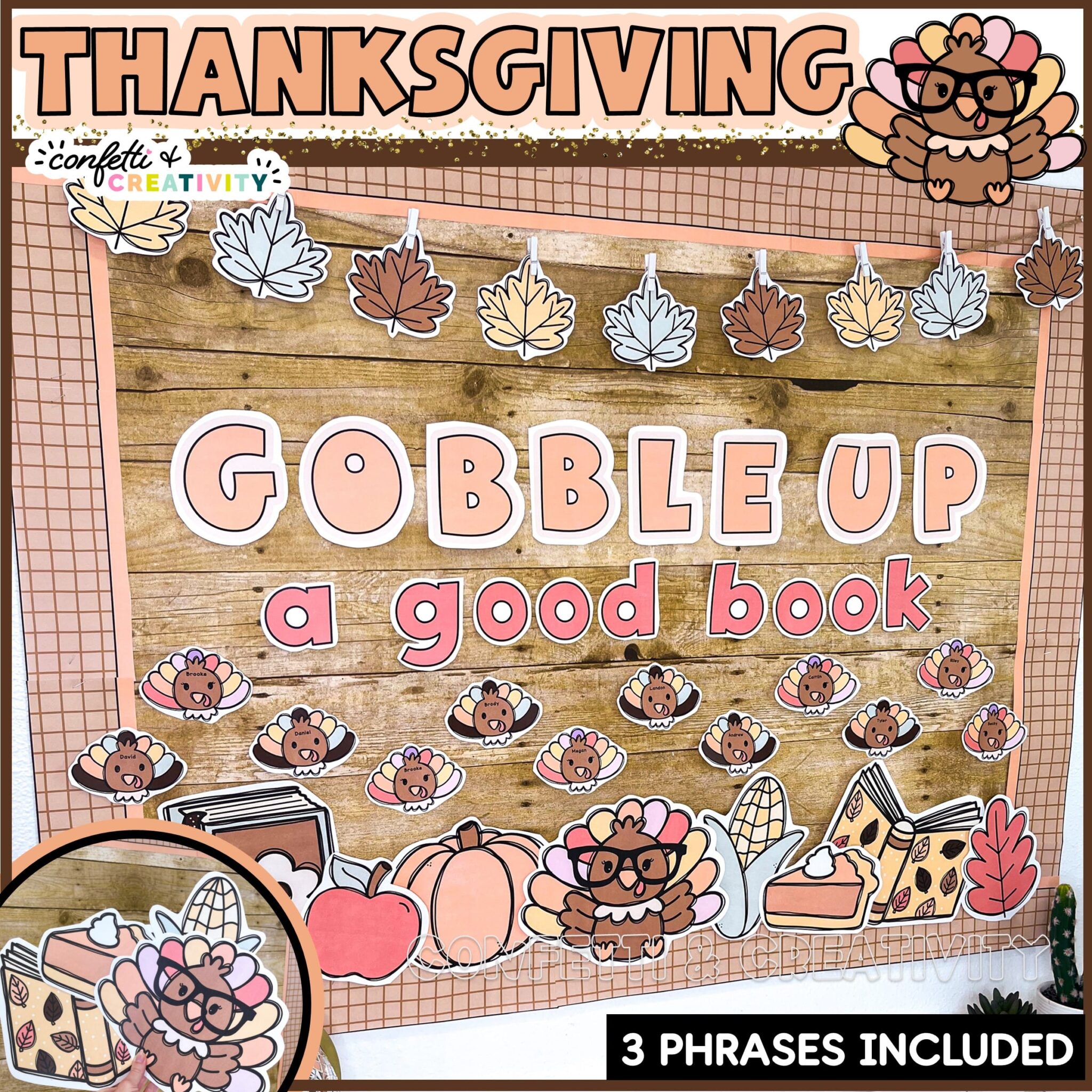 Holiday Bulletin Board Bundle | Reading Boards | Confetti & Creativity