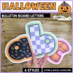 Halloween Bulletin Board Letters | Confetti & Creativity