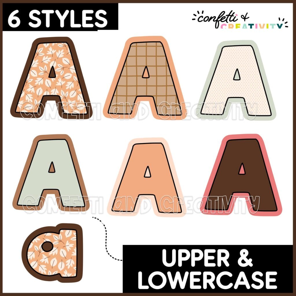 Thanksgiving Bulletin Board Letters | Confetti & Creativity