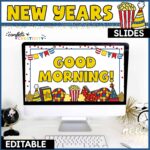 New Years Powerpoint and Google Slides Template | Morning Messages ...