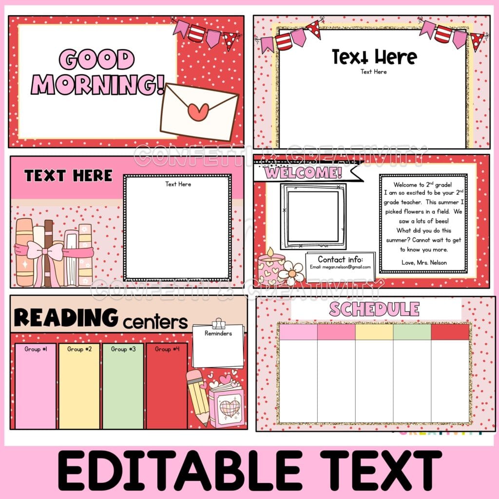 Valentine's Day Powerpoint and Google Slides Template | Morning ...