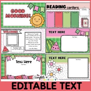 Summer Powerpoint and Google Slides Template | Morning Messages ...