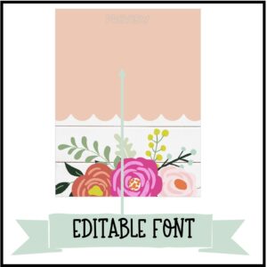 Farmhouse Floral Alphabet Posters | Confetti & Creativity