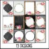 Farmhouse Floral Editable Binder Cover and Spines | Confetti & Creativity