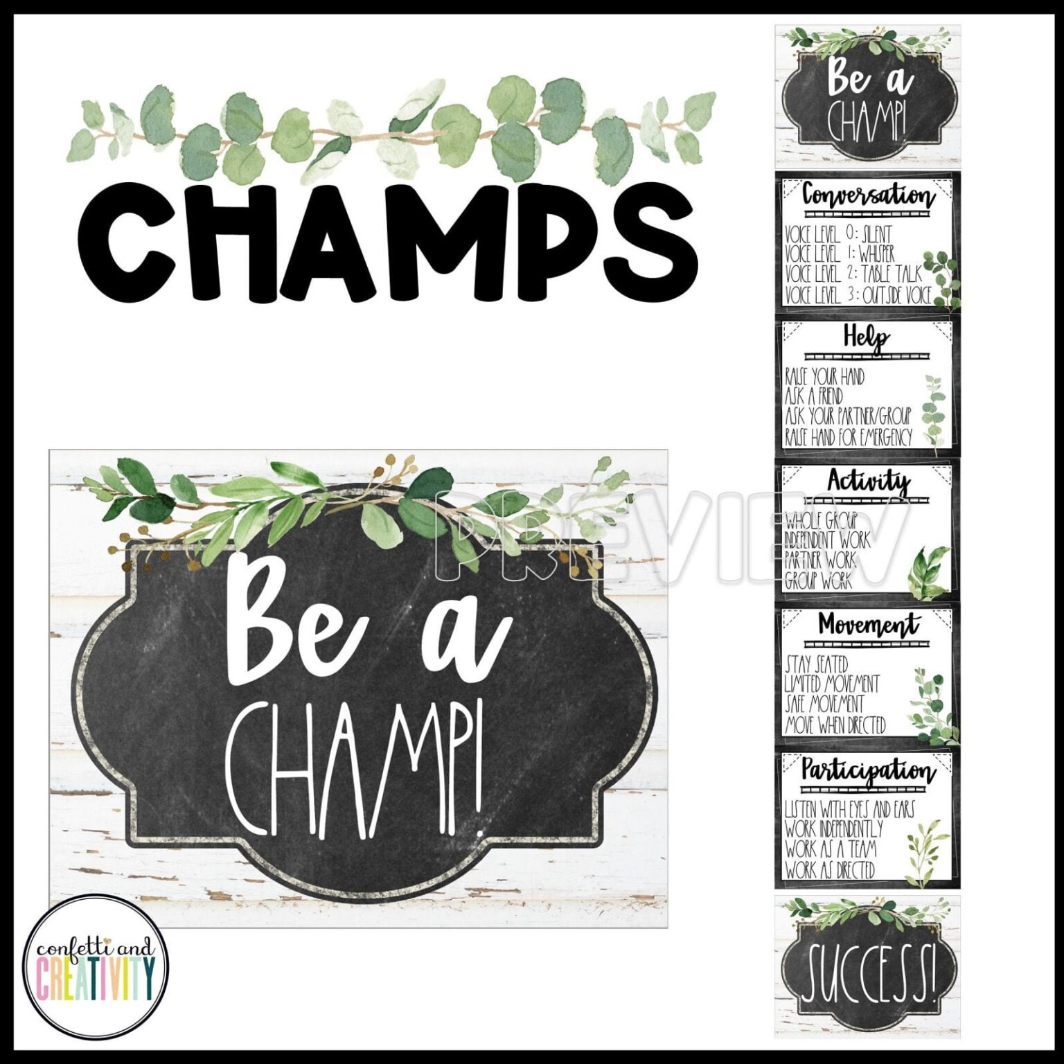 CHAMPS Posters