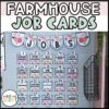 Farmhouse Floral Job Cards | Confetti & Creativity