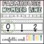 Farmhouse Floral Number Line 0-200 | Negative Number Line | Confetti ...